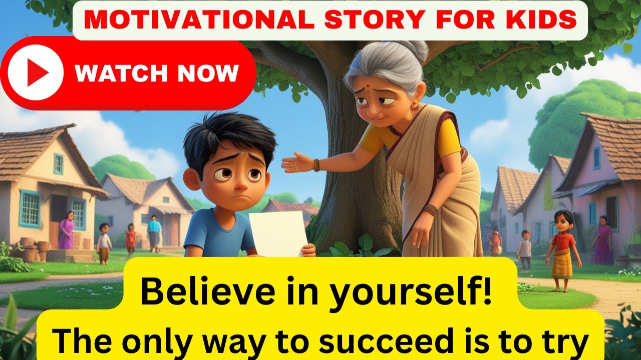 Believe in Yourself | Moral Inspirational Stories For Kids | Kids Story ...