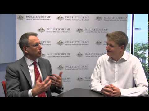 Paul Fletcher MP speaks to Sam Crowther, Founder of uSig - YouTube