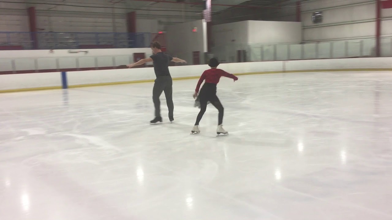 Judith Fish, 67 yrs. old ice skater, rocks it with Olympic star Dimitri ...