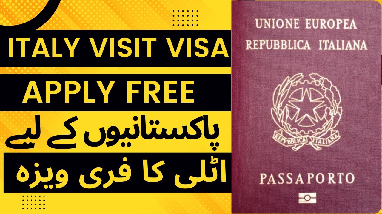 Visit Visa Italy from Pakistan | 26 Schengen visa Apply Online #italy # ...