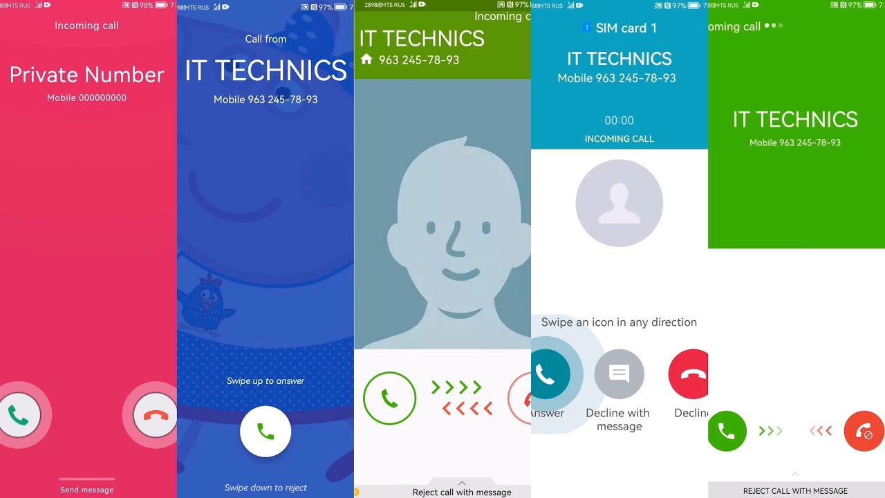 Incoming Call Screen Recording Samsung, Honor, Huawei, PocoPhone ...