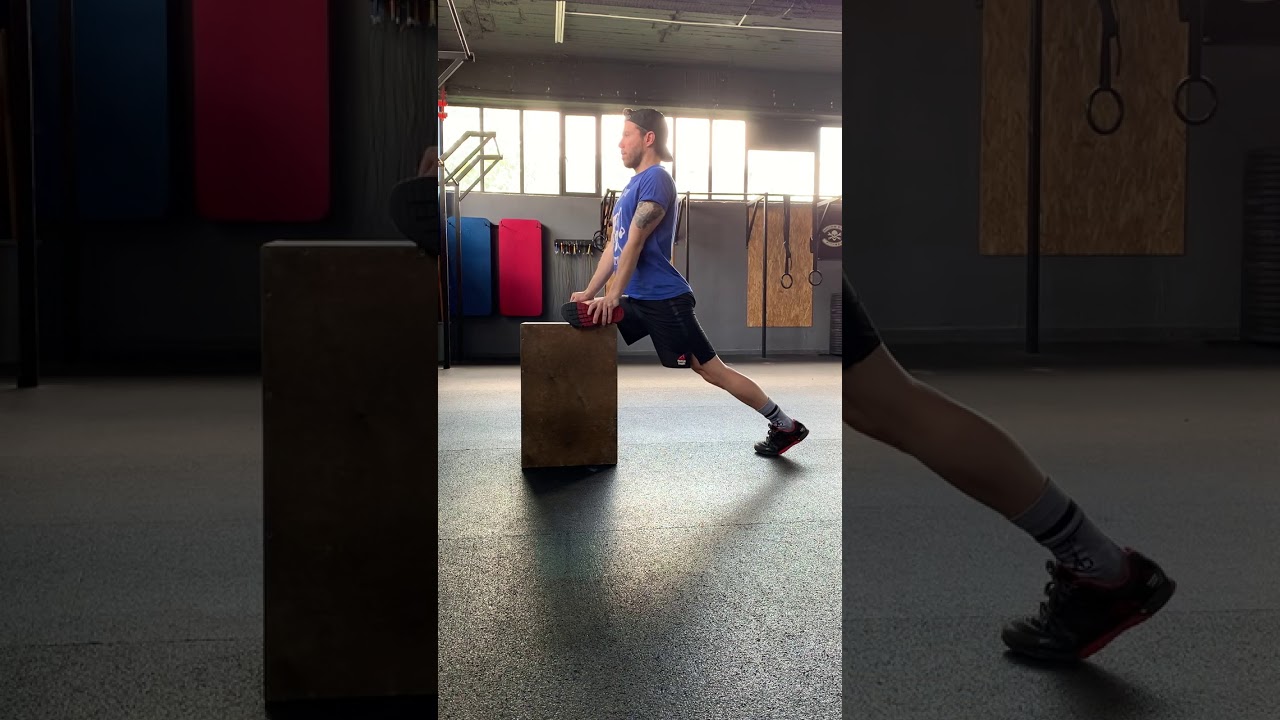 Box hip opener - YouTube