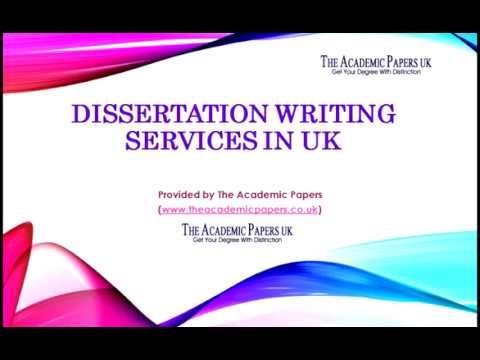 Dissertation Writing Services in UK Provided by The Academic Papers ...