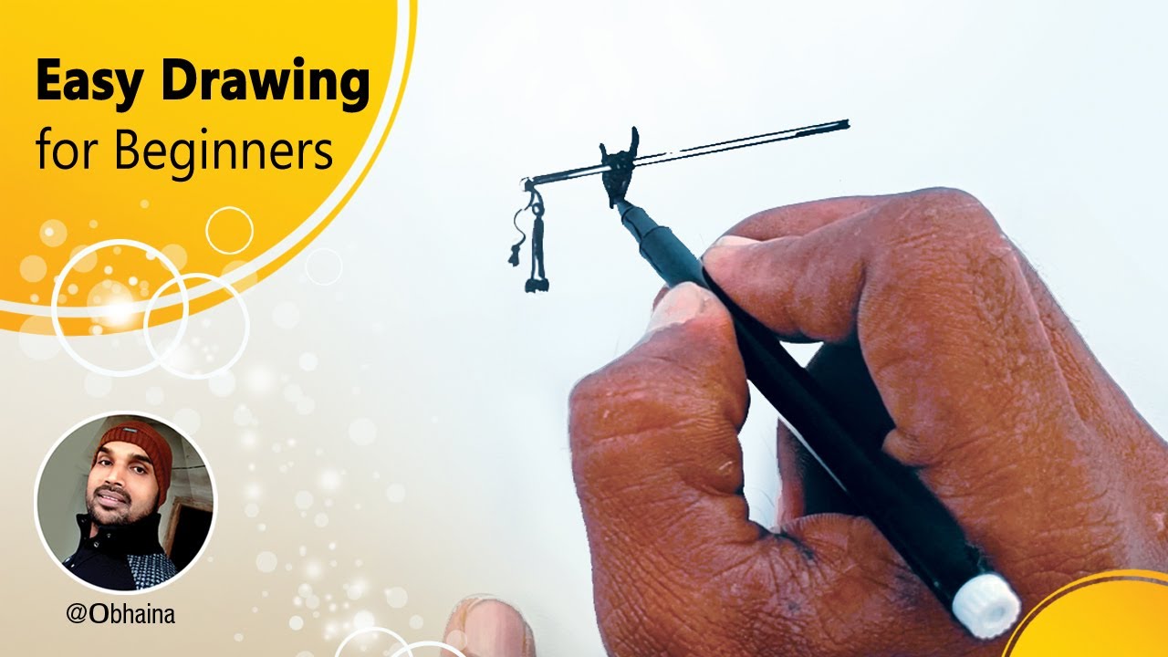 Easy Drawing for Beginners #02 I #obhaina - YouTube