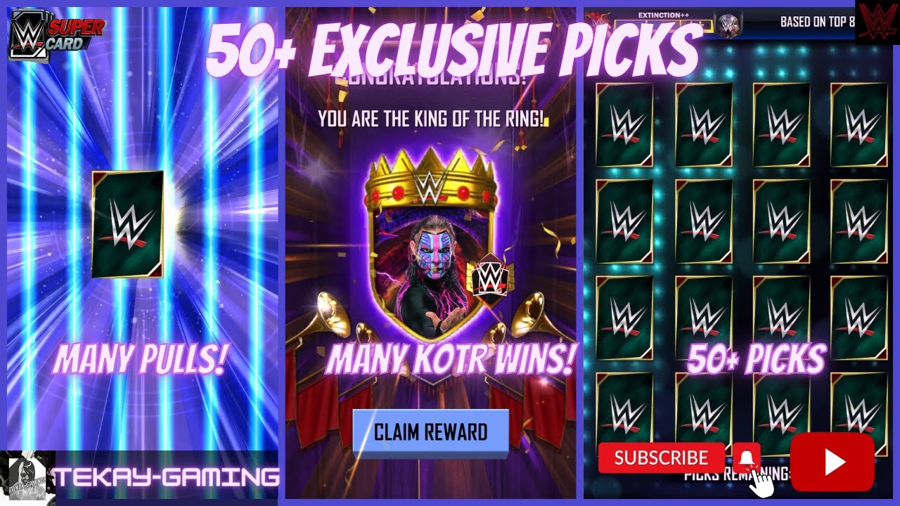 50+ EXCLUSIVE PICKS! MANY PULLS! | MANY KOTR, SURVIVOR WINS + TBG PACKS ...