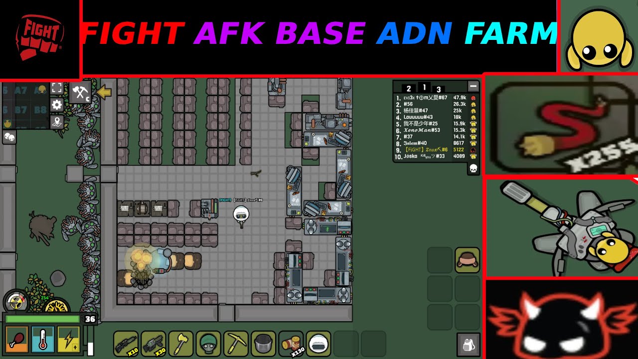 FIGHT - Afk Base and Farm [Full Game] - YouTube