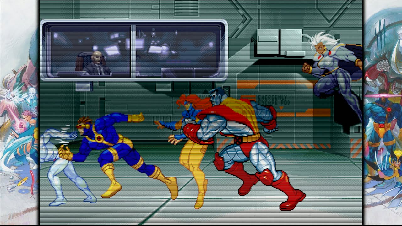 X-Men: Children of the Atom Arcade Boss! - YouTube