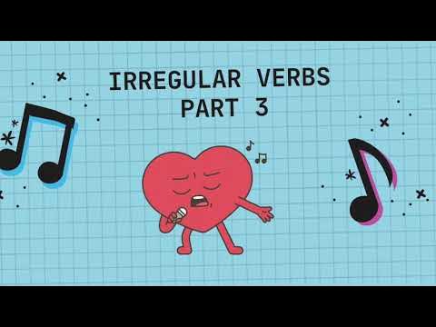 Irregular verbs song part 3 - YouTube