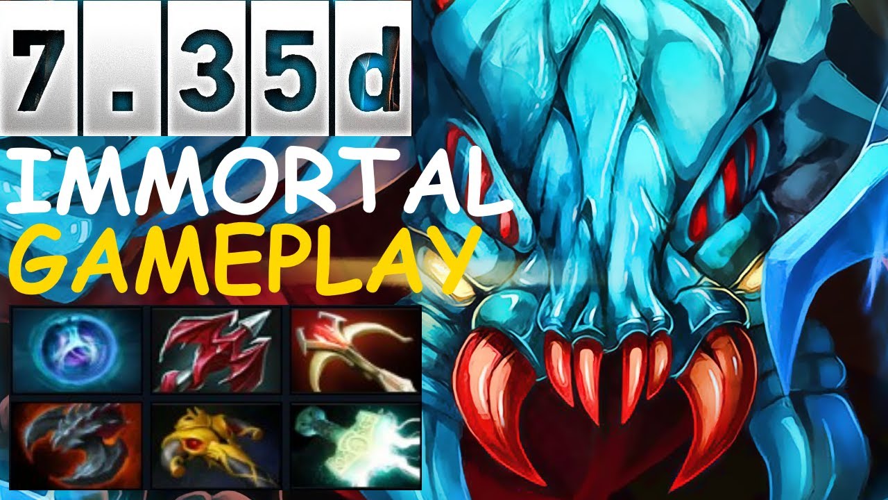 WEAVER DOTA 2 IMMORTAL GAMEPLAY | ВИВЕР ДОТА 2 GUIDE 7 35D - YouTube