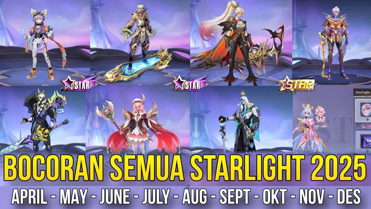 BOCORAN FIX SEMUA SKIN STARLIGHT BULAN APRIL - DESEMBER 2025 & ANNUAL ...