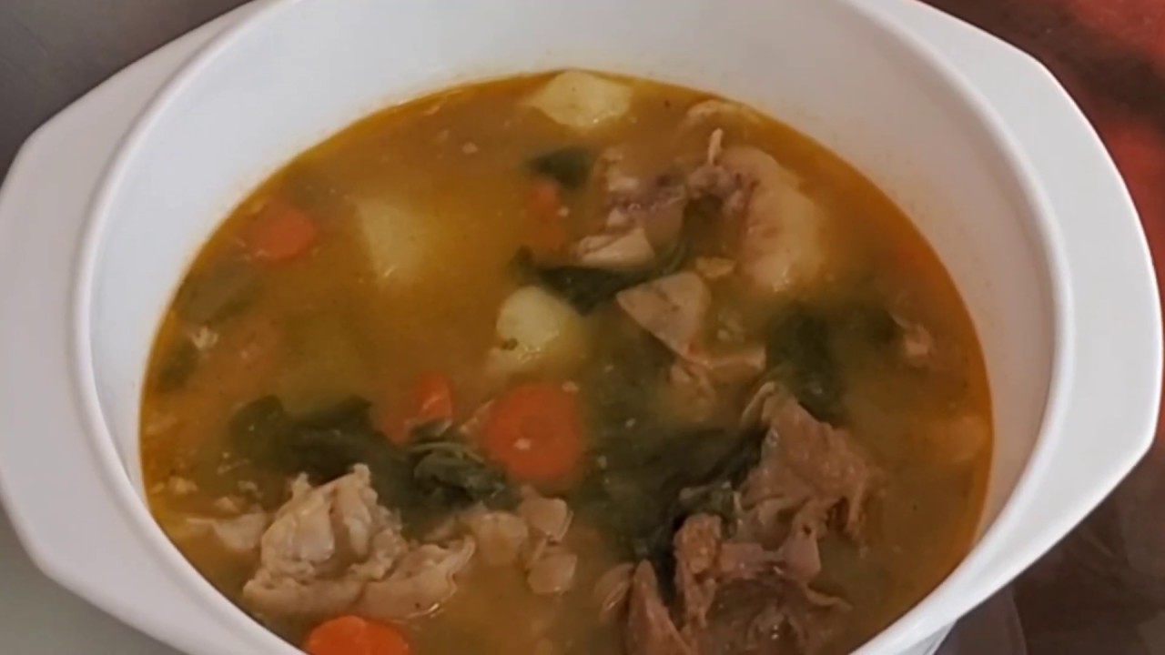 Men kijan pou fè bouyon pye bèf ayisyen byen gou - YouTube