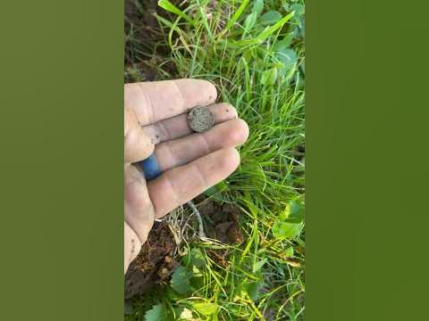 I Found a 185 Year Old HALF DIME Metal Detecting!! #metaldetecting #history #fyp - YouTube