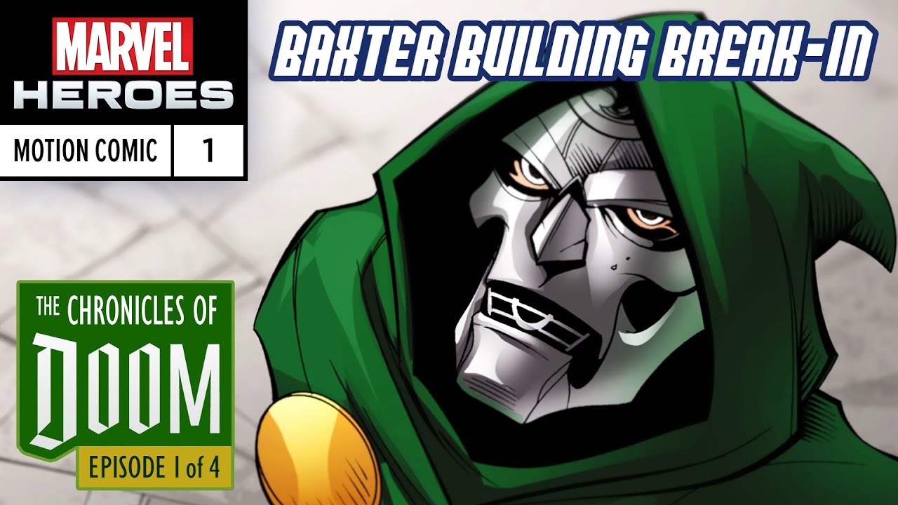 Marvel Heroes Motion Comic #1 | 4K Remastered Director's Cut | "Baxter ...