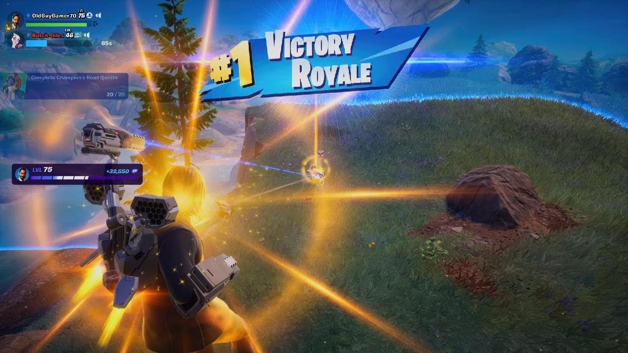 Fortnite DUOS WIN!!! BUTCH GILES REVIVES OLDGUYGAMER...OLDGUYGAMER ...