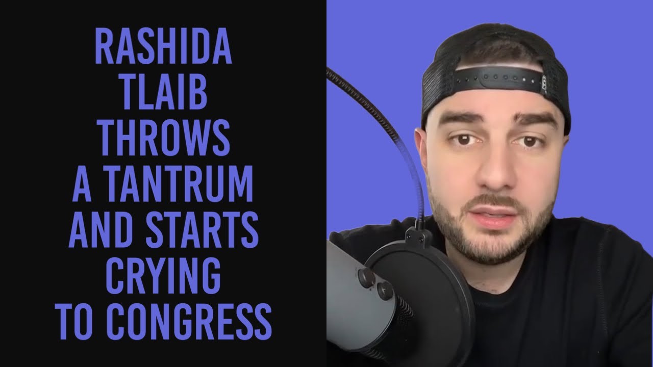 Rashida Tlaib begins crying and screaming at Congress - YouTube