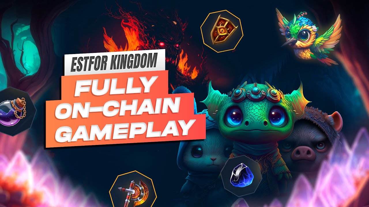 ESTFOR Kingdom - Fully On-Chain Gameplay | MMORPG - YouTube