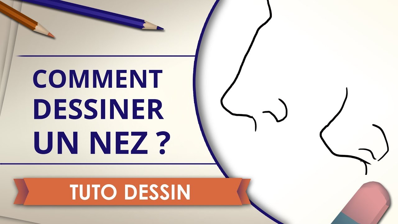 Comment dessiner un nez ? - Tuto Dessin - YouTube