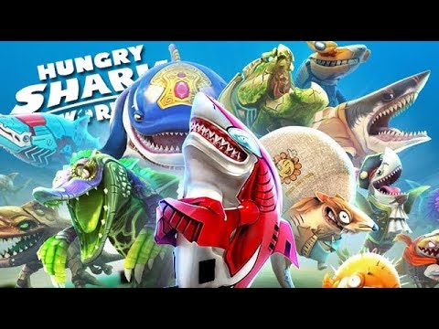 ALL 58 SHARKS & SKINS (HUNGRY SHARK WORLD) - YouTube