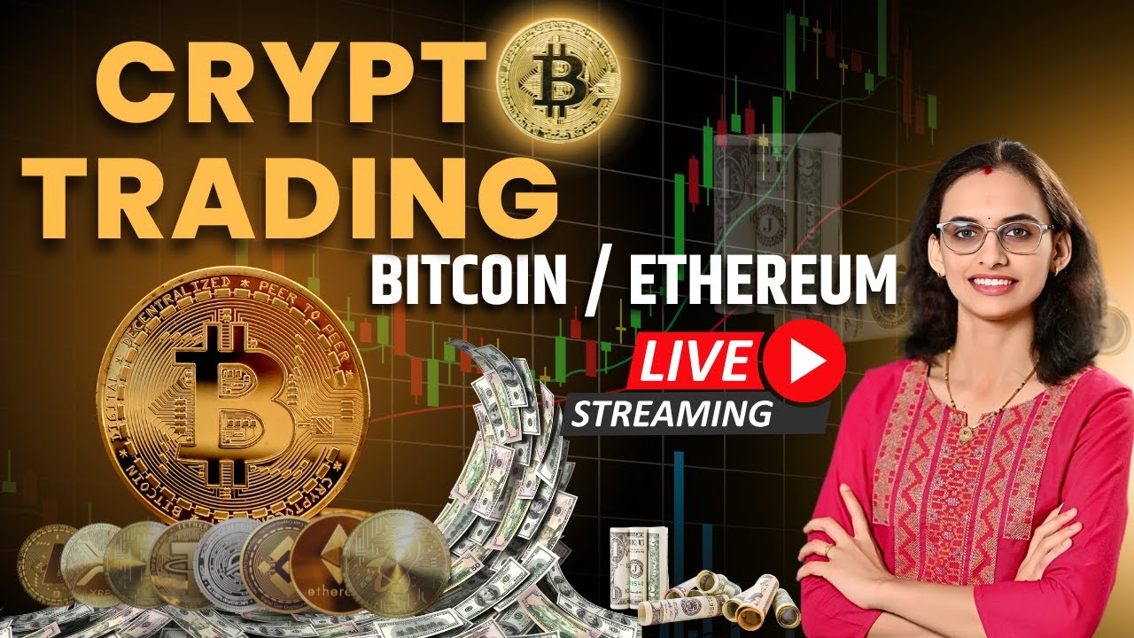 CRYPTO LIVE TRADING || 12 FEB || BITCOIN / ETHEREUM #crypto #bitcoin # ...