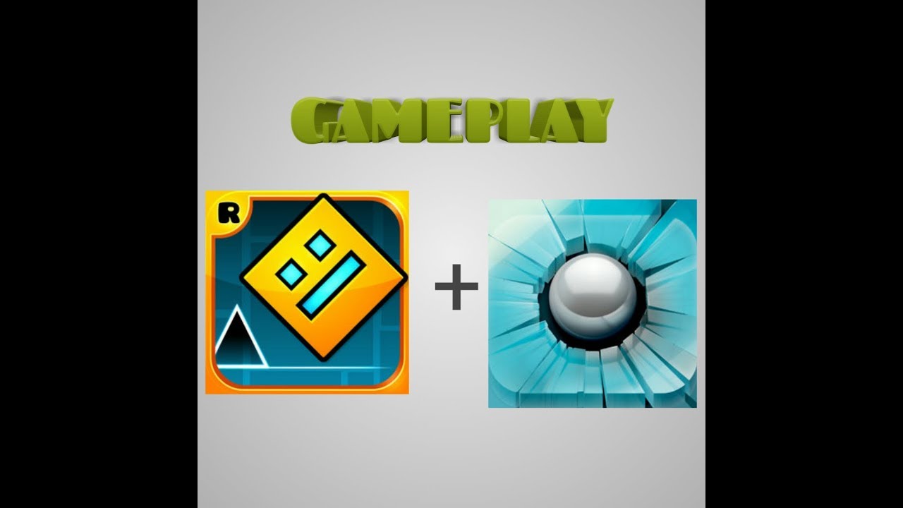 2 σε 1! (Geometry Dash + Smash Hit) - YouTube