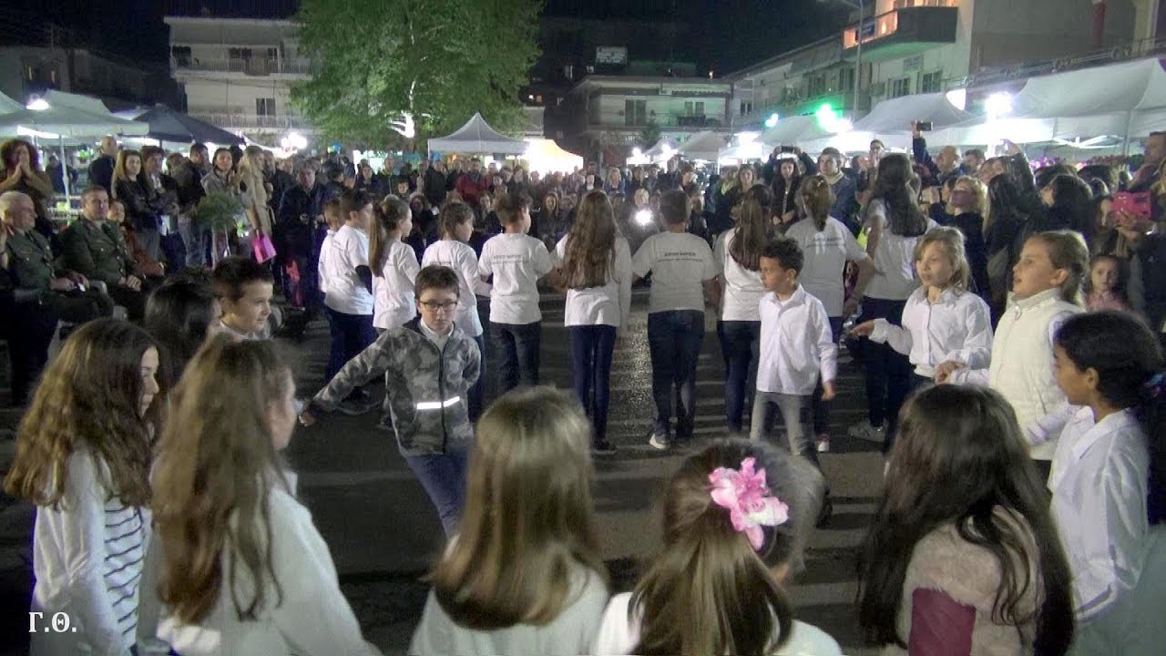 Θρακιώτικοι Χοροί στα Εγκαίνια της 4ης Ανθοέκθεσης Σκύδρας "2019" - YouTube