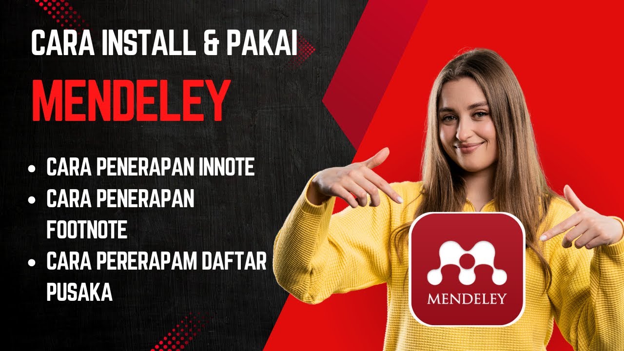 CARA INSTALL & PAKAI MENDELEY + INNOTE, FOOTNOTE, & DAFTAR PUSTAKA ...