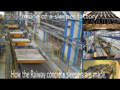 Railway sleeper factory inside,Anara,Purulia - YouTube