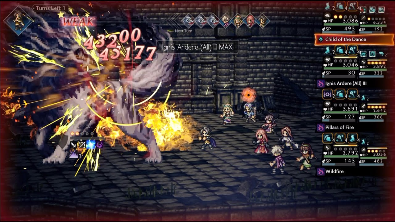 Elite Tower Floor 1 First Clear | Octopath Traveler: CotC - YouTube