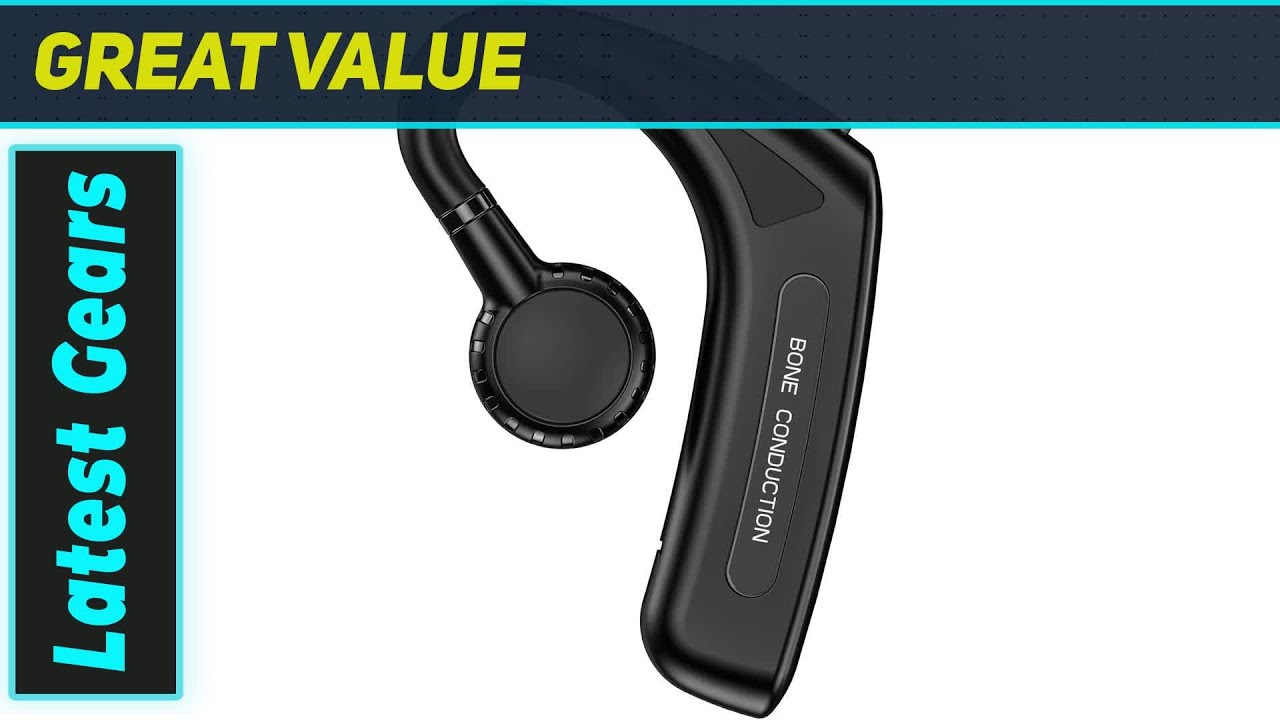 Single Bone Conduction Earbud: The Best Open Ear Bluetooth Headset ...