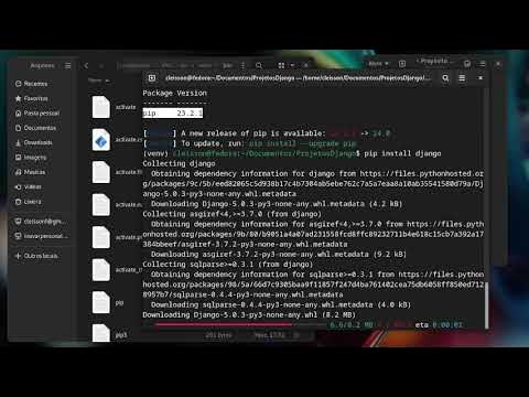 01 - (LINUX) Instalar o virtualenv, criar o ambiente vitual e um ...