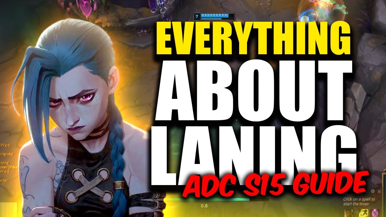Everything about Laning Phase That an ADC Must Know To WIN Lane - YouTube