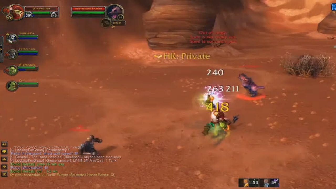 This is why I prefer to level with Windfury 1-40 on a PVP server - YouTube