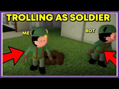 ROBLOX PIGGY TROLLING AS SOLDIER SKIN ON OUTPOST MAP - [RAGE]
