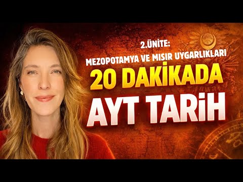 TYT-AYT Tarih Kampı | 20 Dakikada İlk Çağ Medeniyetleri-1: Mezopotamya ve Mısır #yks #tarih