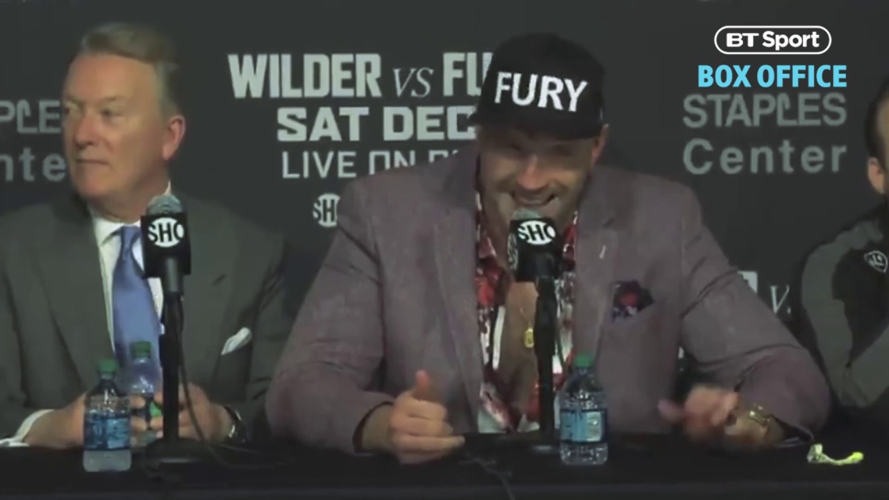 Best bits from Tyson Fury's amazing post-fight press conference ...