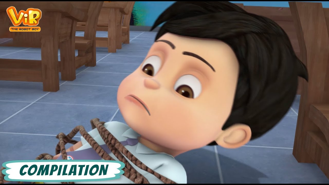 Vir Ko Khatra Hai | Vir The Robot Boy Cartoon In Hindi Compilation ...