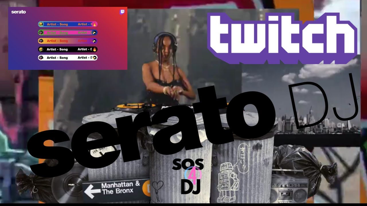 Serato Twitch Pacchetto Visuals ed estensione per Twitch - YouTube
