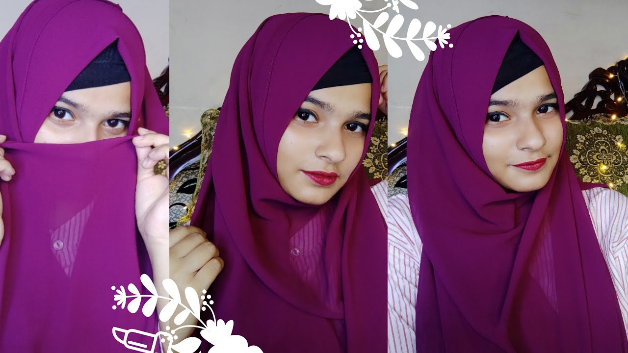 Simple & easy hijab tutorial || Everyday Hijab Style || FULL COVERAGE ...