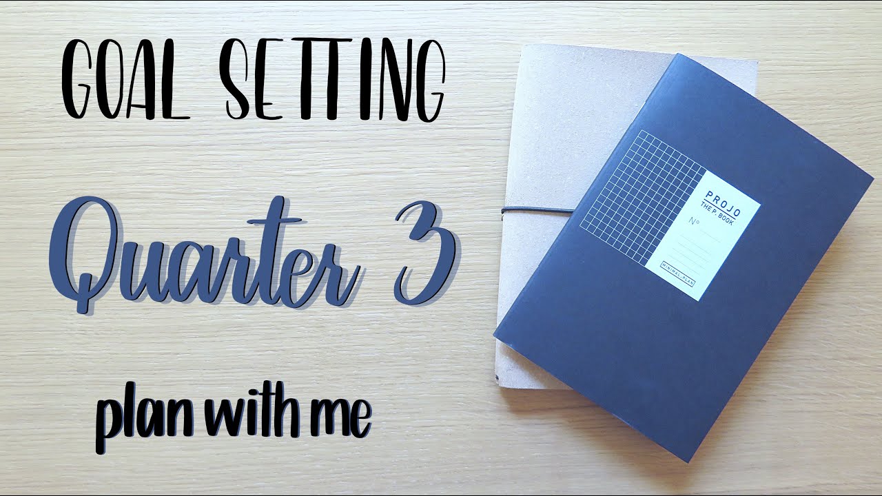 Goal Setting | Plan With Me | Quarter 3 - YouTube