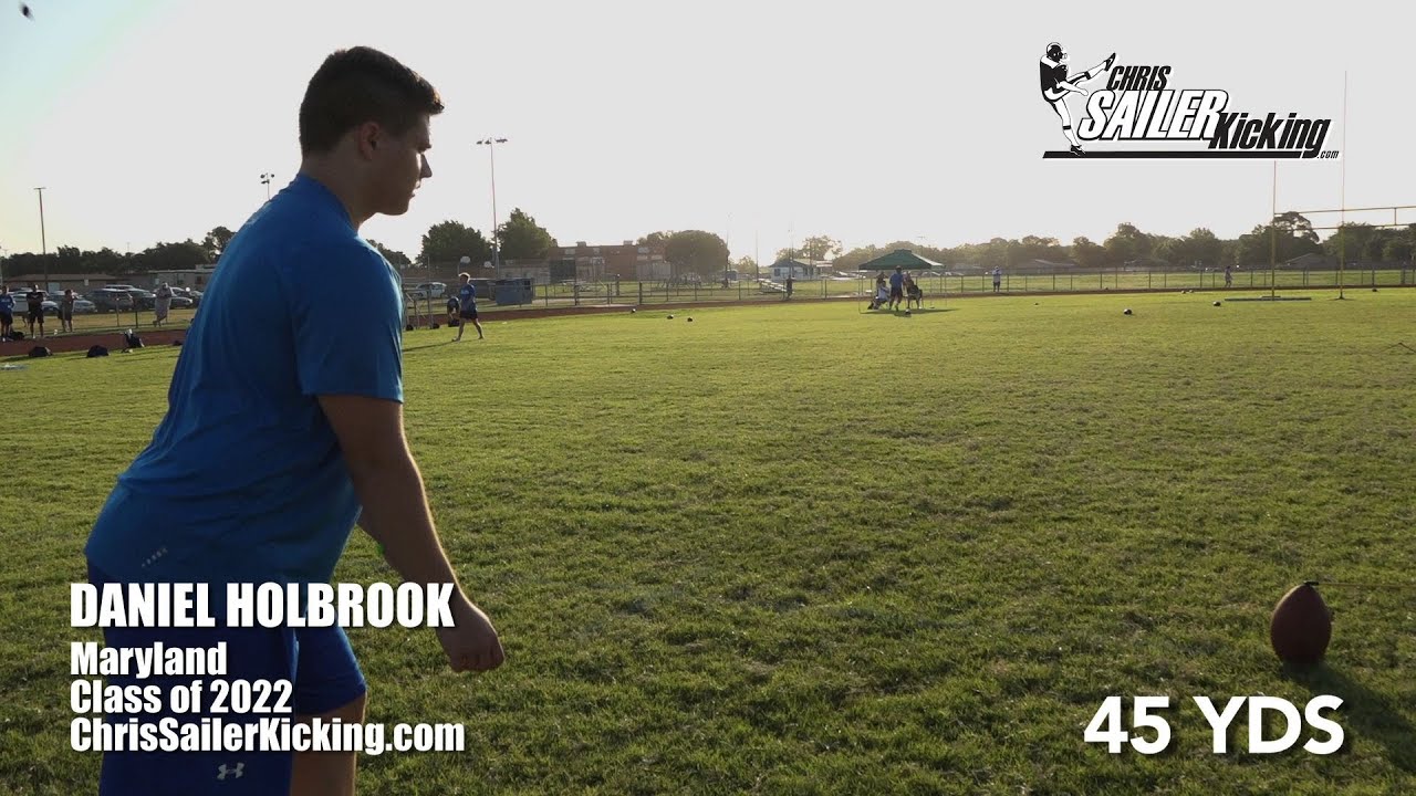 Daniel Holbrook - Kicker/Punter - YouTube