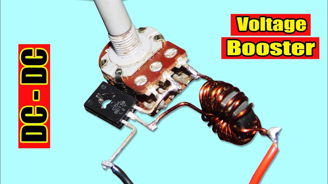 Dc To Dc Voltage Booster | Low Voltage To High Voltage - YouTube