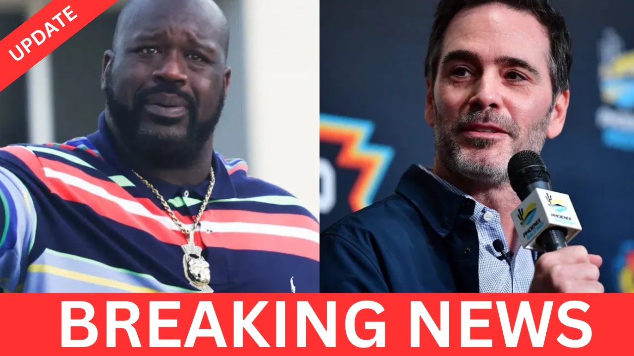 “I Smell Fear” Jimmie Johnson Faces Off With Shaquille O’Neal With Daytona 500 Bombshell at ...