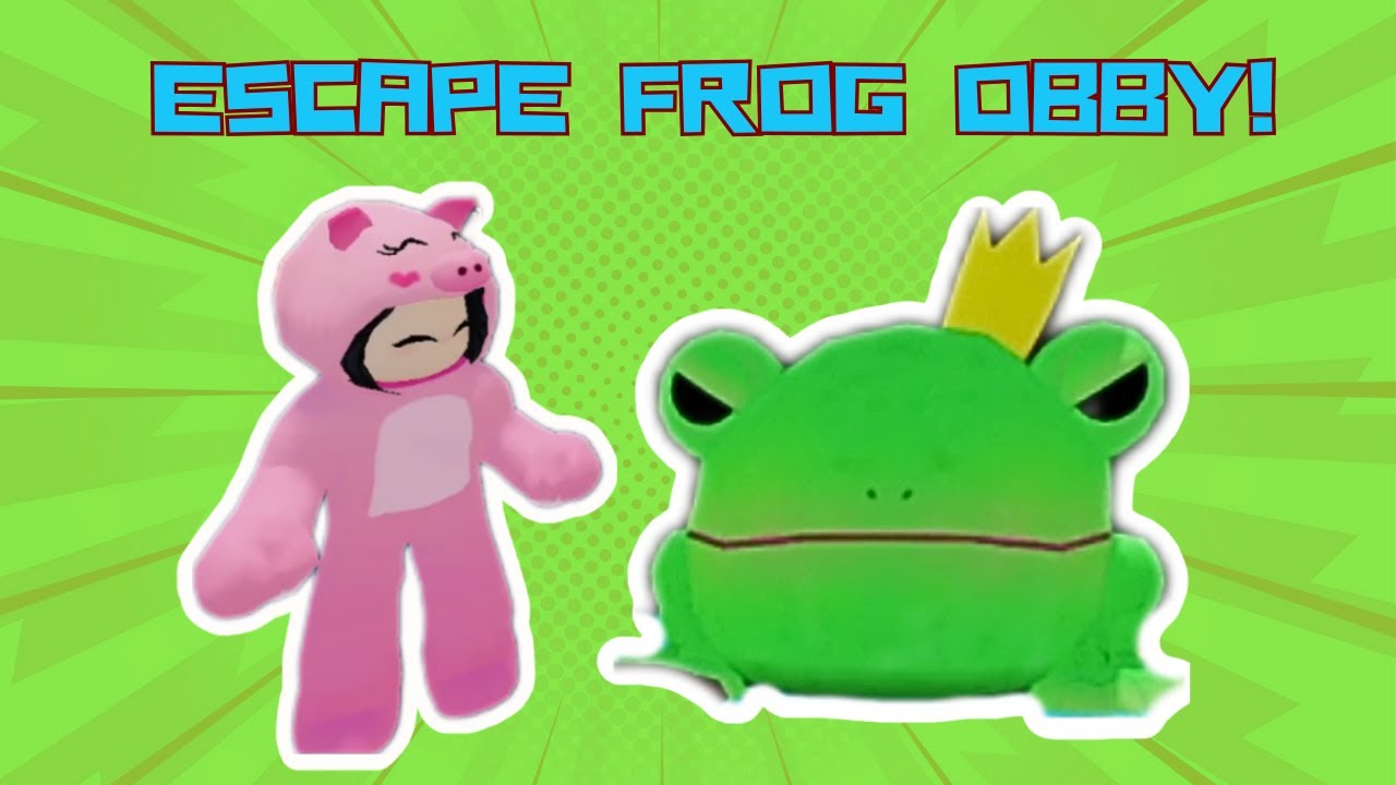 Escape The Frog Obby Roblox! - YouTube