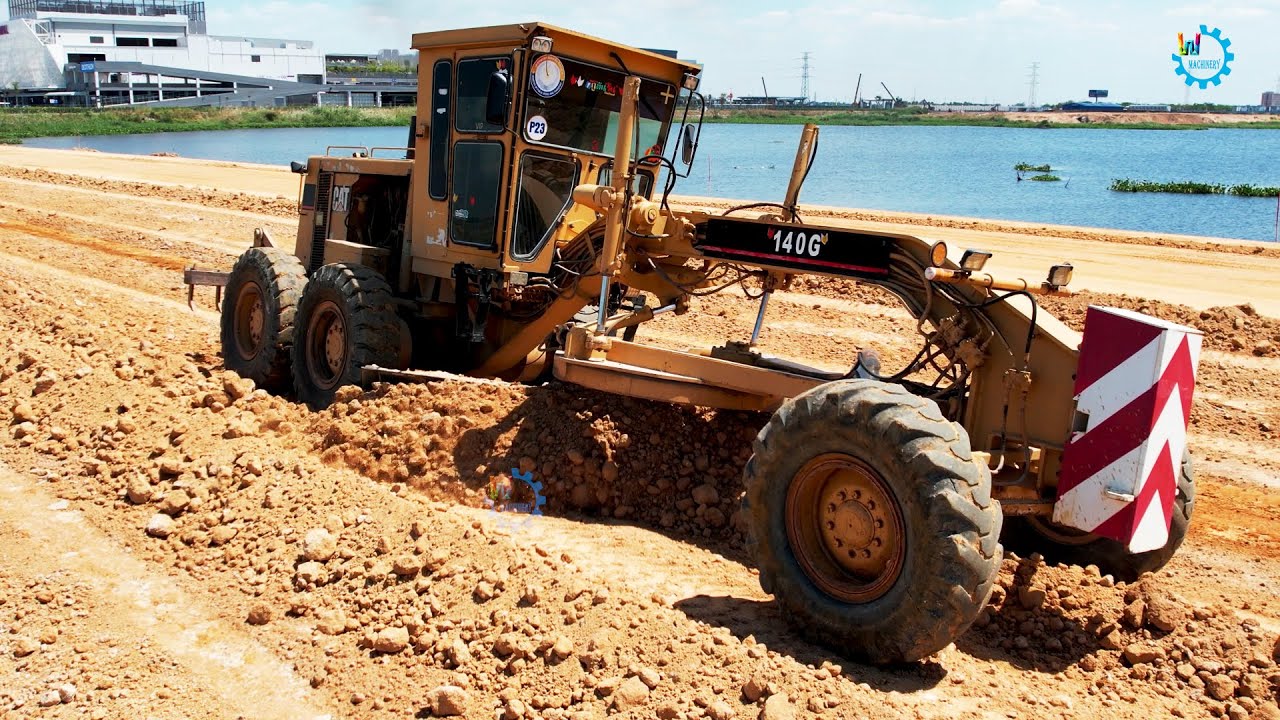 Activities Cat Grader Operator Spreading Making Installing Foundation ...