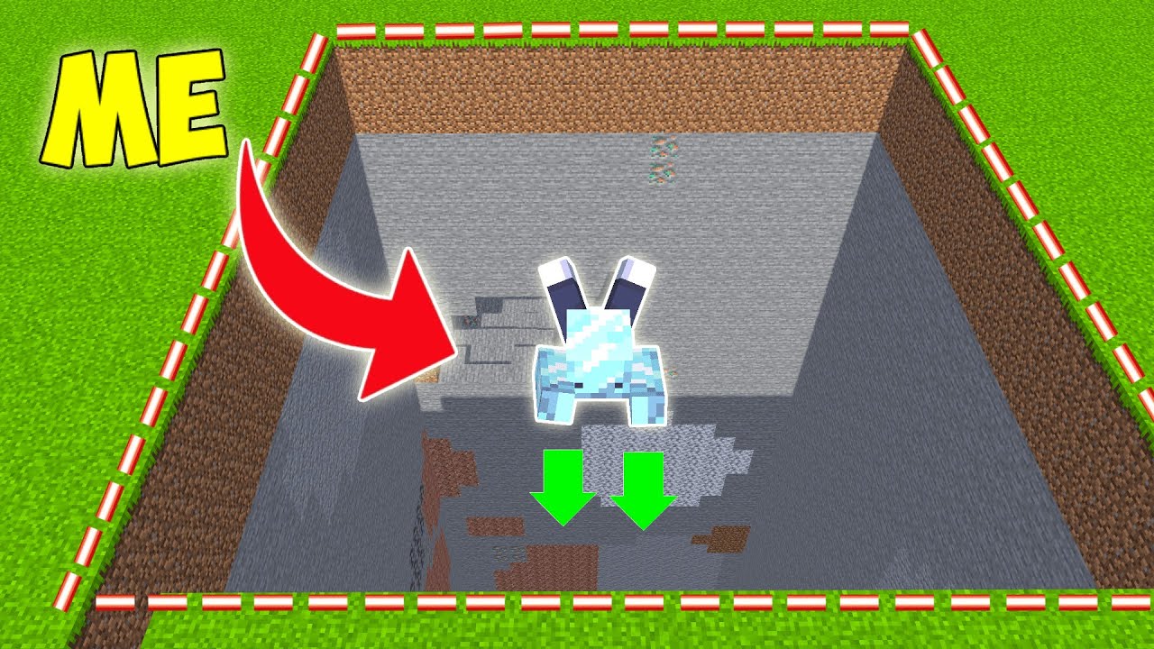 Minecraft But, Chunks are Deleted Every 60 Second ! - YouTube