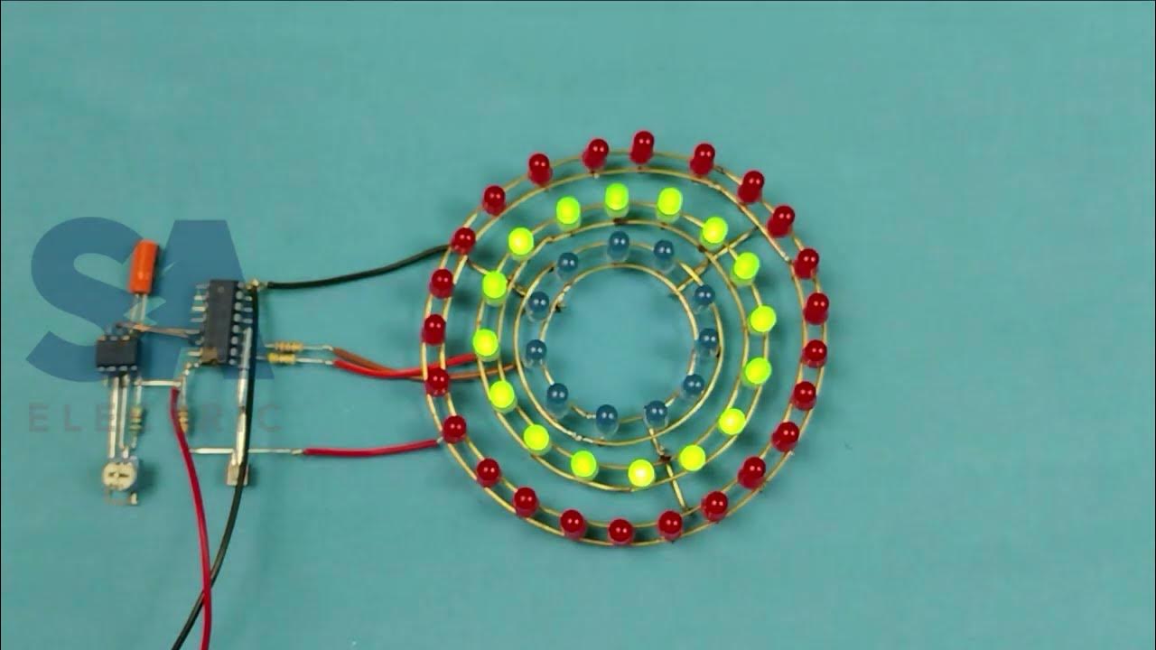 LED Chaser Light Circuit ,How Make LED Chaser Light Circuit - YouTube