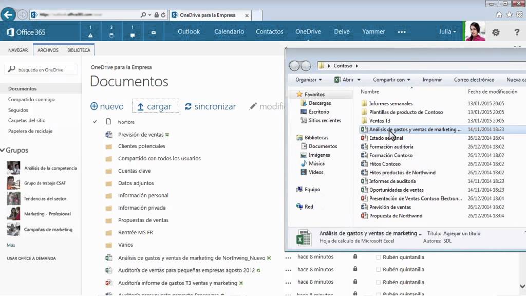 Introduccion a Delve Office 365 - YouTube