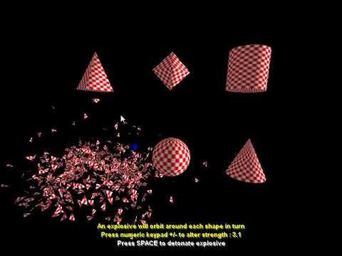 Explodable Mesh - Blitz3D - YouTube