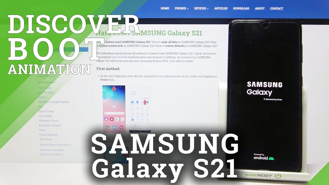 Welcome Screen Animation Samsung Galaxy S21 – Check Out Boot Animation ...