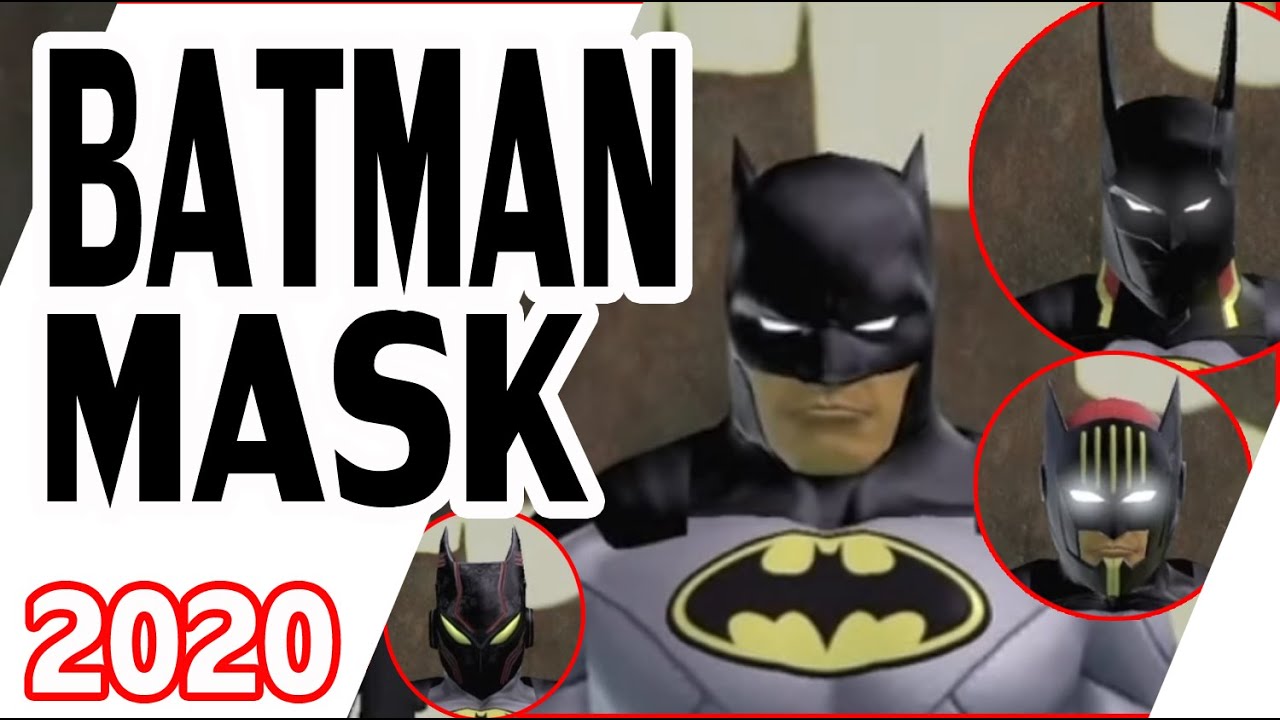 DCUO Batman Mask 2020 - YouTube